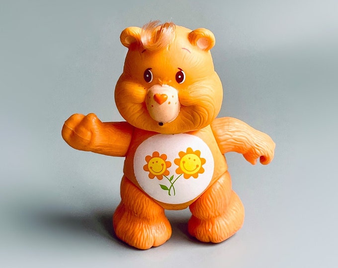 Friendship Bear Care Bear, 1980's Original Care Bear Action Figure ...