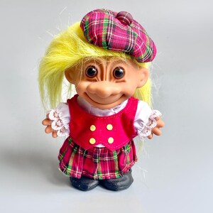 Russ Scottish Troll, Around the World Scotland Russ Berrie 90s Troll ...