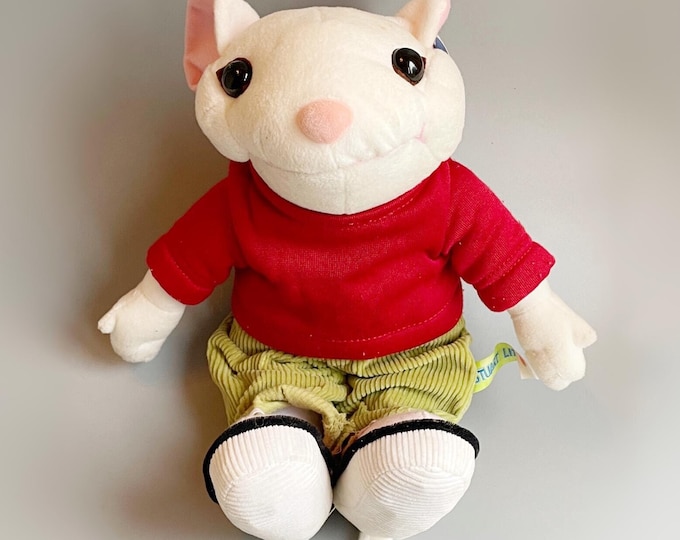 Stuart Little Large Plush, Vintage Stuart Little 90's 2000'S, White ...