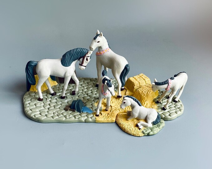 90's Pony in My Pocket Family Magic & Cody COMPLETE SET! Thoroughbred ...