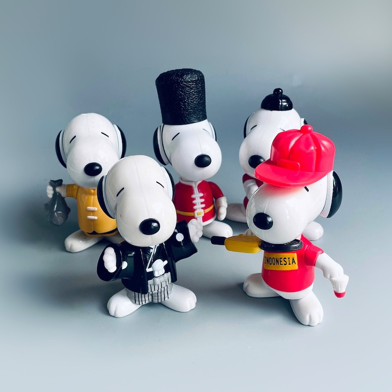 Snoopy World Tour Toys - Etsy UK