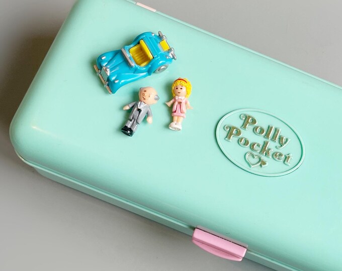 Polly Pocket High Street Money Box, Vintage Polly Pocket Mint Green 90 ...