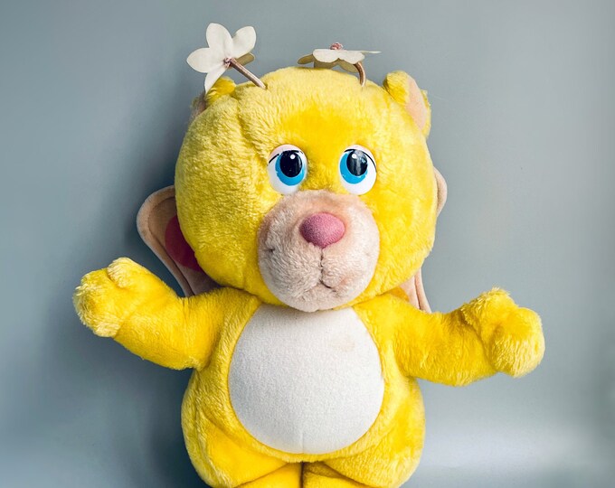 Vintage Wuzzles Butterbear Plush Toy 1980's Disney Hasbro - Etsy