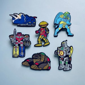 90's Power Rangers Badges CHOOSE YOUR OWN Mighty Morphin Power Rangers ...