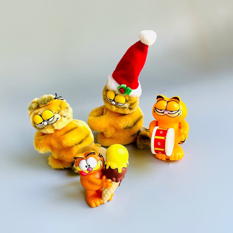 Garfield Toy - Etsy