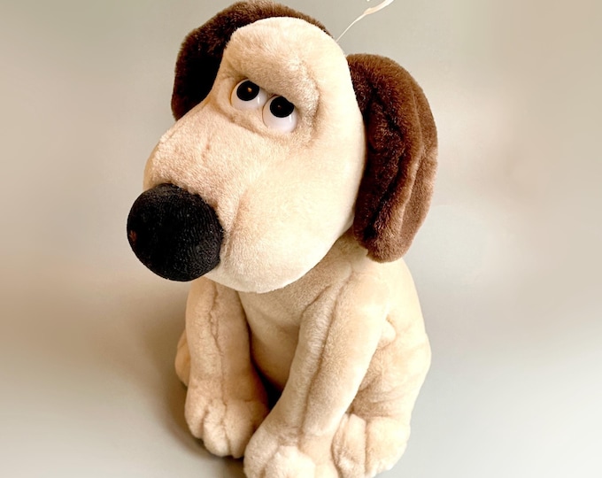 Wallace & Gromit Plush, Grumpy Gromit Dog Plush Toy Plush Born to Play ...