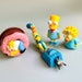 1998 Simpsons Burger King Figures, CHOOSE YOUR OWN, Simpsons Plastic ...