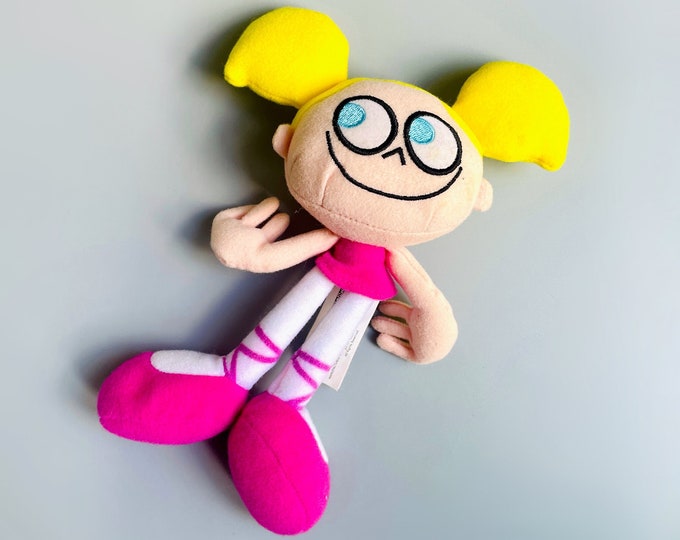 Dee Dee Dexters Laboratory Plush, Cartoon Network Y2K 2000'S Deedee ...