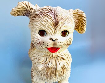 PINK Sun Rubber Lamb Squeak Toy 50's, Kitsch Lambkin Squeaker, 1960's ...