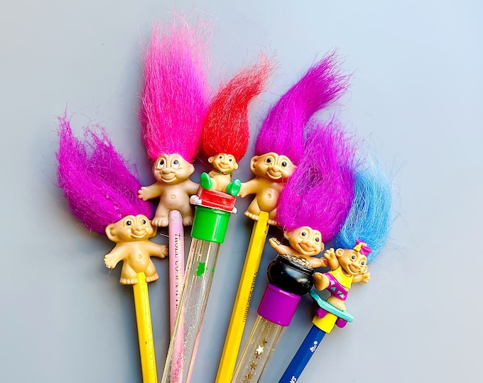 Russ Troll Pencil Toppers & Original Pencil / Pen | CHOOSE YOUR TROLL ...