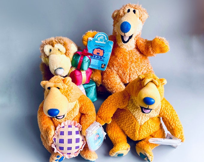 Bear in the Big Blue House Bear Plush, CHOOSE YOUR OWN, Bear Plush, Y2K ...