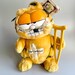 Garfield Get Well Soon Plush, Vintage Dakin 80's Garfield Plush,i Don't ...