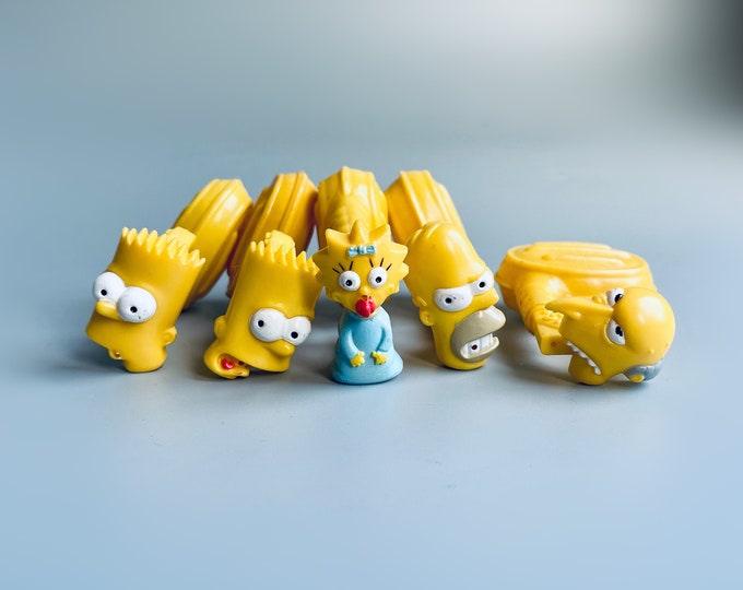 90's Simpsons Kellogs Water Pistol Rings, CHOOSE YOUR OWN, Squirt Water ...