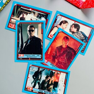 Terminator Judgement Day Sticker Packs, Topps 1992 Terminator Trading ...