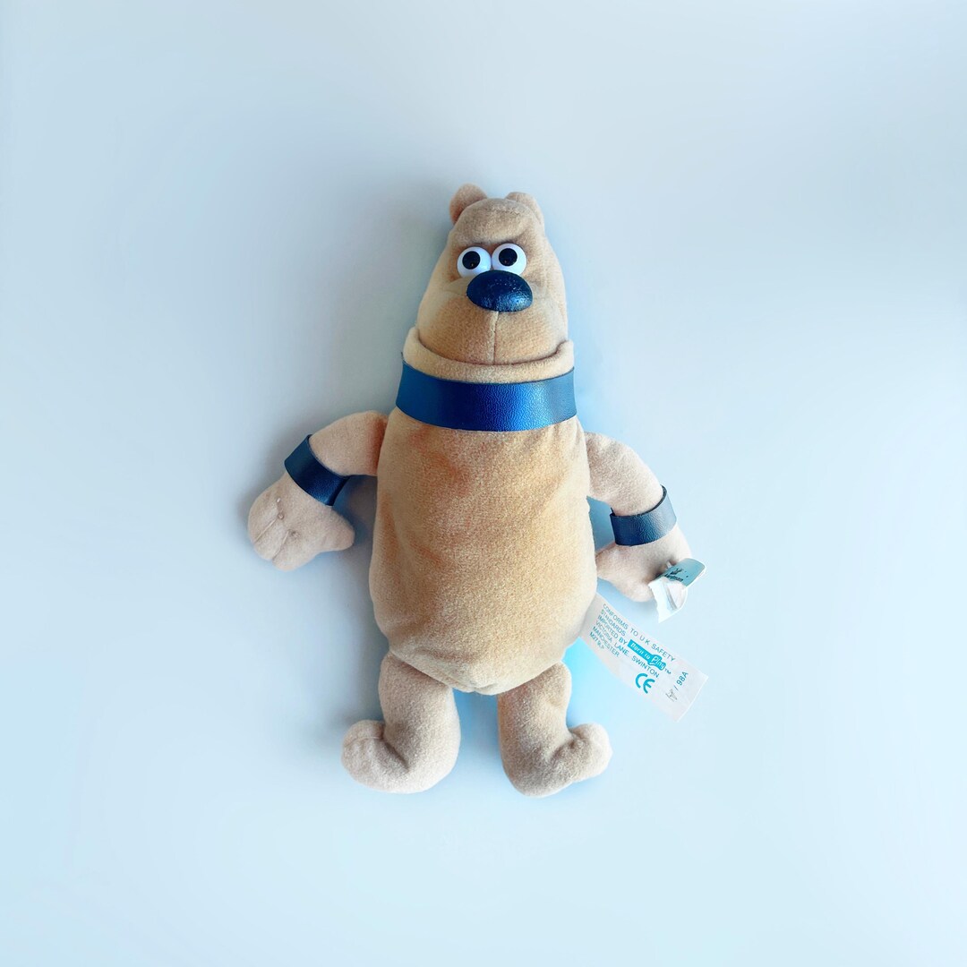 Wallace & Gromit Preston Wallace Beanie Plush, Preston Dog Plush Toy ...