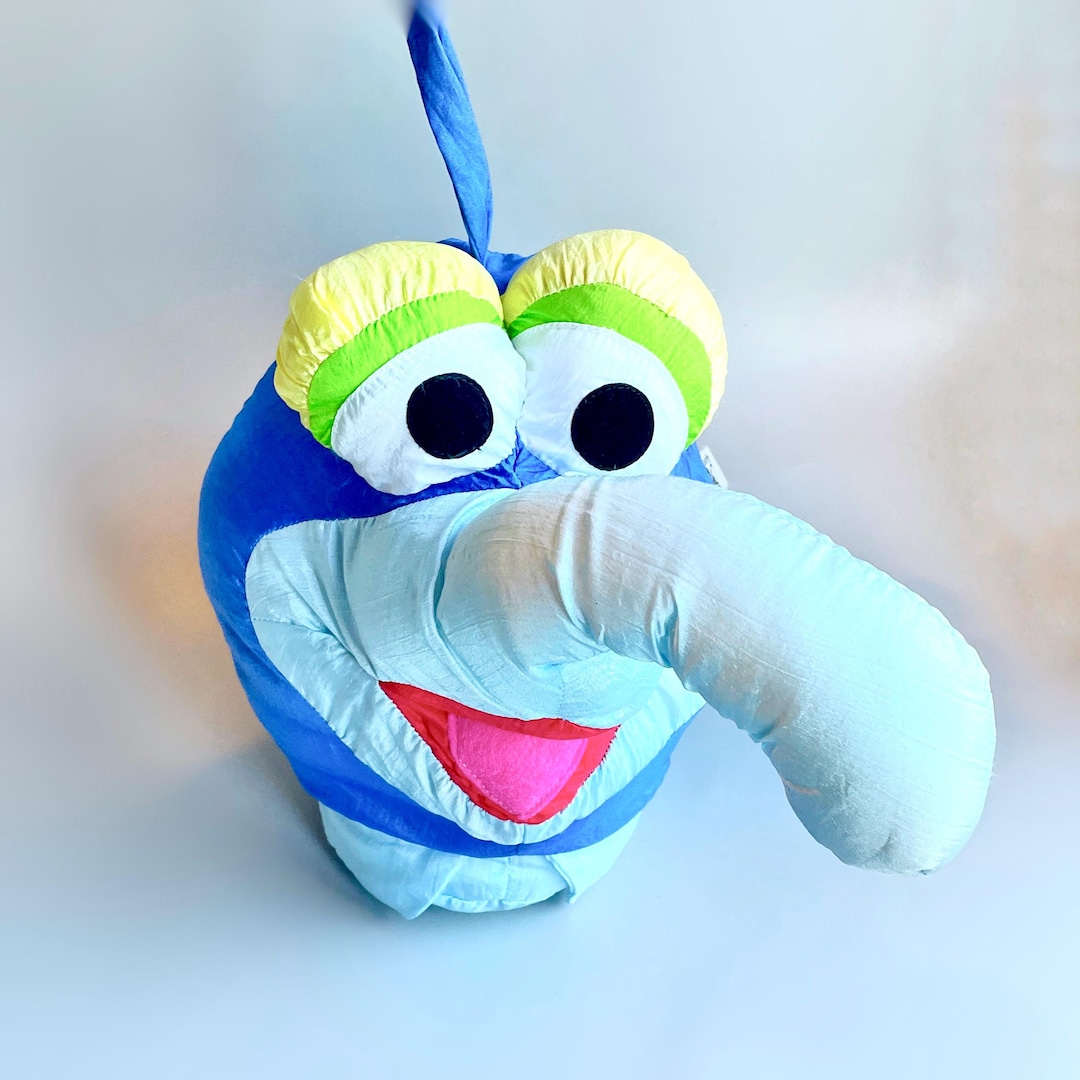 The Muppets Gonzo Puffy Head Plush Pillow, Gonzo Head Pillow, Puffy ...