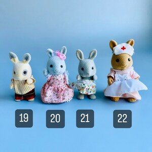 Sylvanian Families Rabbits, CHOOSE YOUR OWN Vintage Sylvanian ...