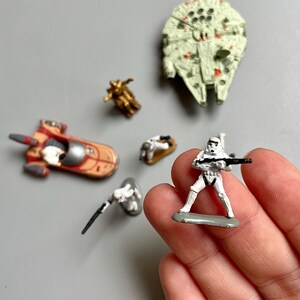 Star Wars Micro Machines Playset Figures,90's Miniature Star Wars ...