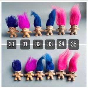Small Russ Trolls, Dam Trolls CHOOSE YOUR TROLL Mini Troll Pencil ...