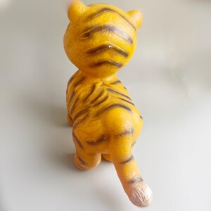 Edward Mobley Stripes Tiger Arrow Rubber, Vintage Tiger Squeak Toy 50's ...