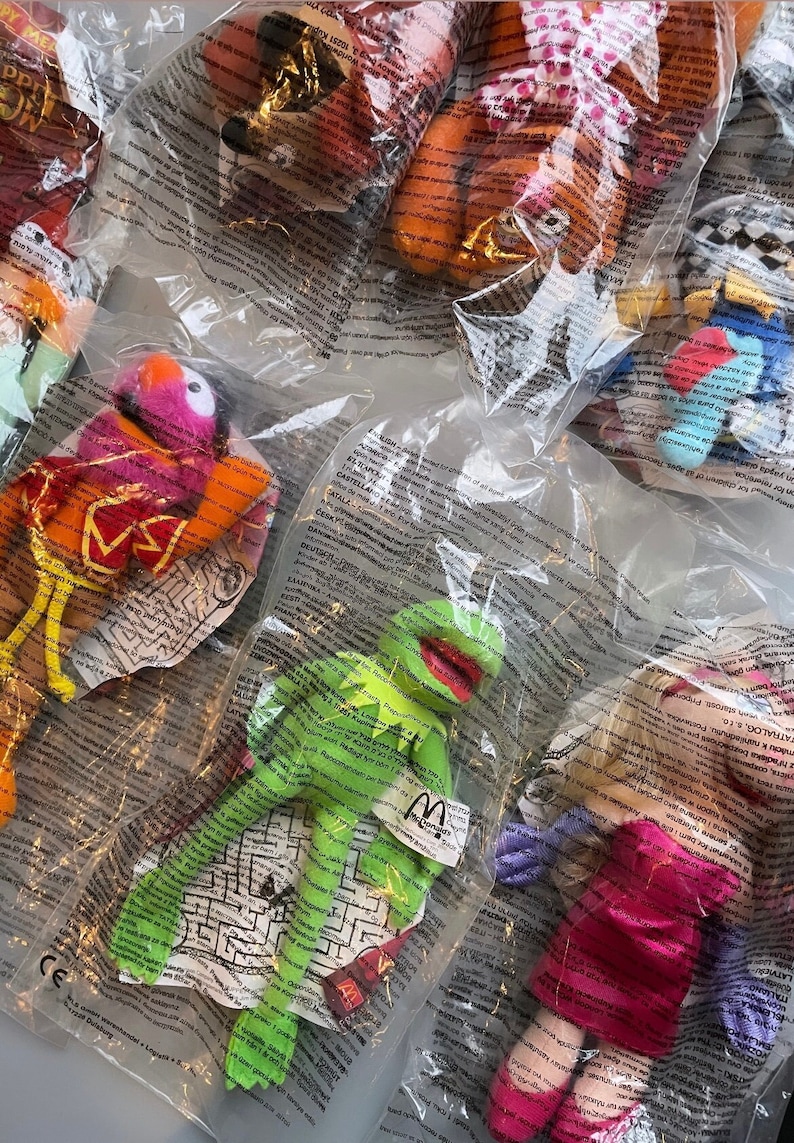 The Muppets 25th Anniversary Happy Meal Toys, Sealed! CHOOSE YOUR OWN ...
