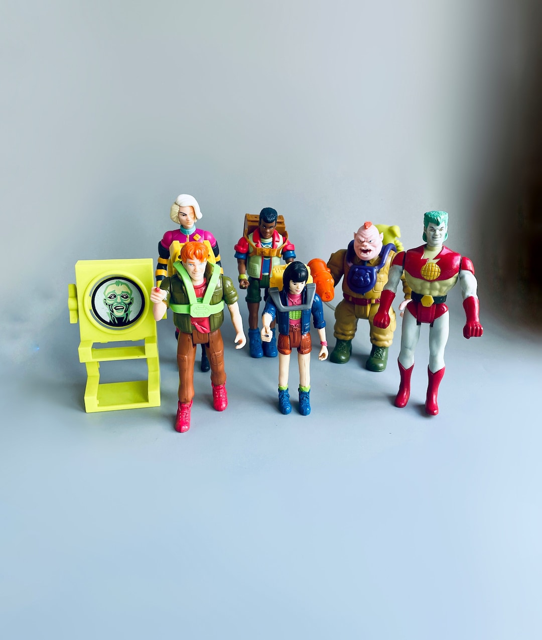 Captain Planet Action Figures, CHOOSE YOUR OWN, Dr Blight, Mal, Hoggish ...