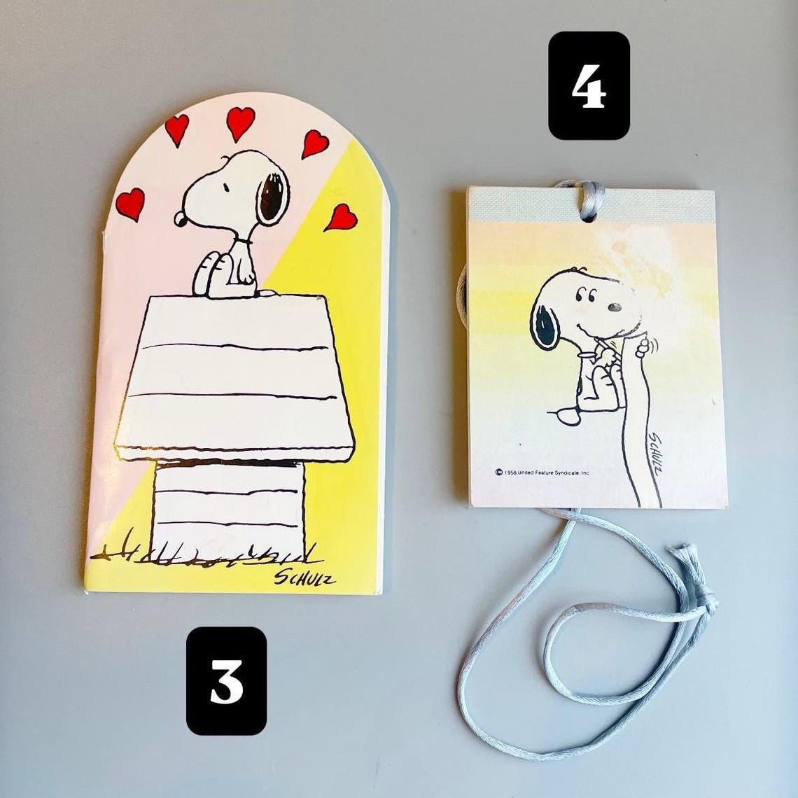 Vintage Snoopy Mini Note Books, CHOOSE YOUR OWN, Snoopy Peanuts ...