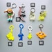 90’s Keychains- CHOOSE YOUR OWN- Nostalgic Character Keyrings, Garfield ...