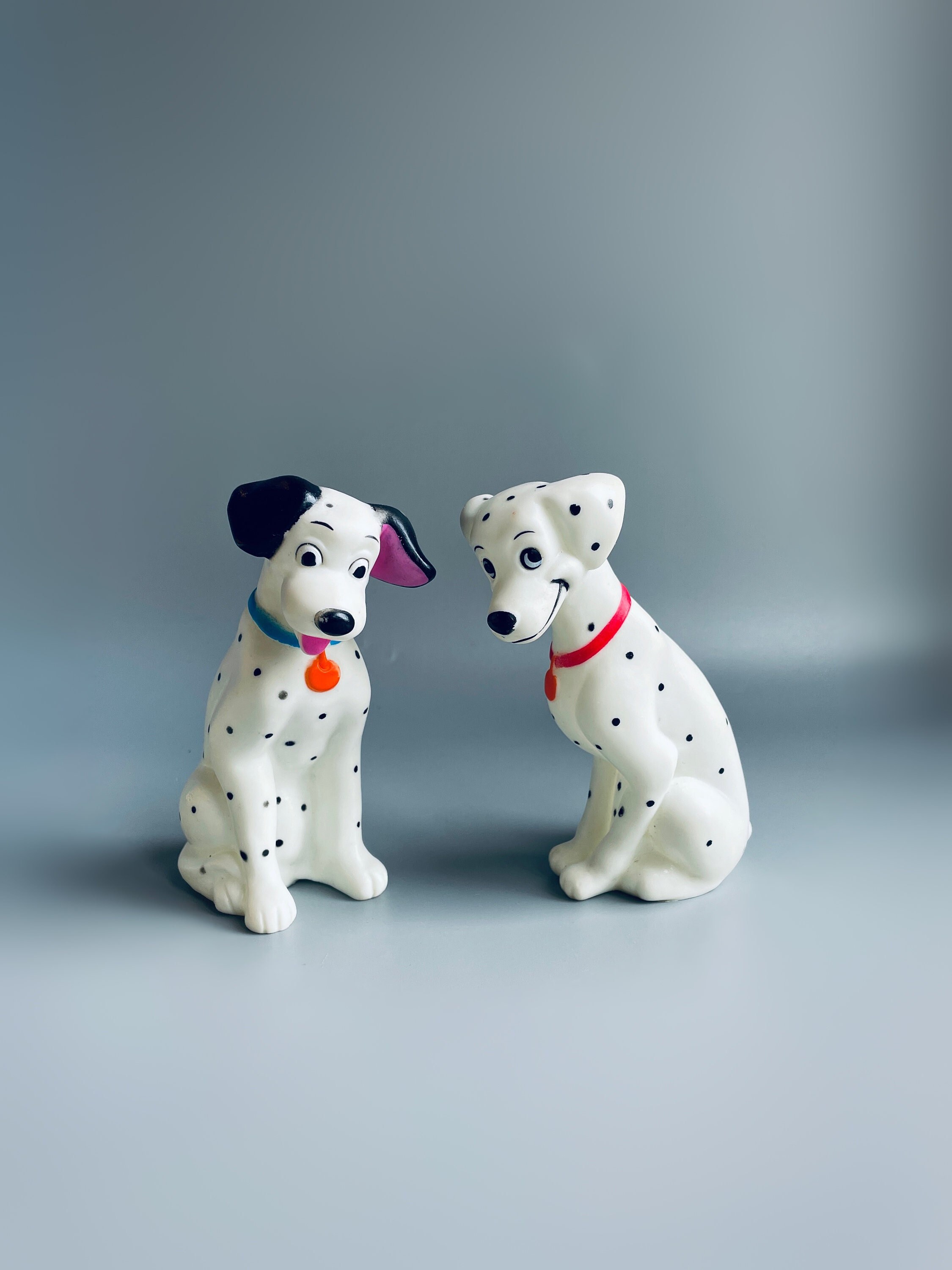 Pongo & Perdita 101 Dalmatians Disney Squeak Toys Vintage - Etsy