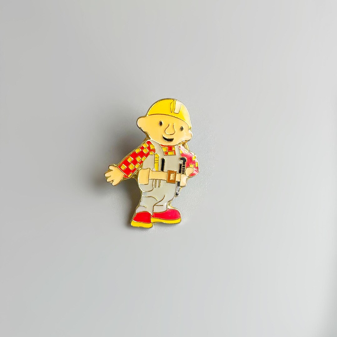 Bob the Builderenamel Pin Badge, Vintage 90s Y2K 2000s Bob the Builder ...