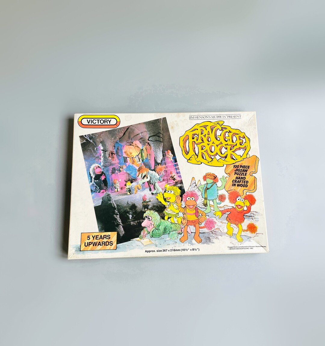 Fraggle Rock Jigsaw Puzzle, 80's Kids TV Fraggle Rock Puzzle, Vintage ...