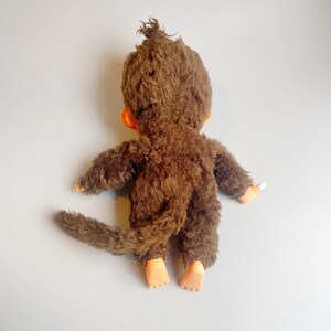 Vintage Crying Monchhichi Monkey Plush, 8" 70's Thumb Sucking Monkey ...