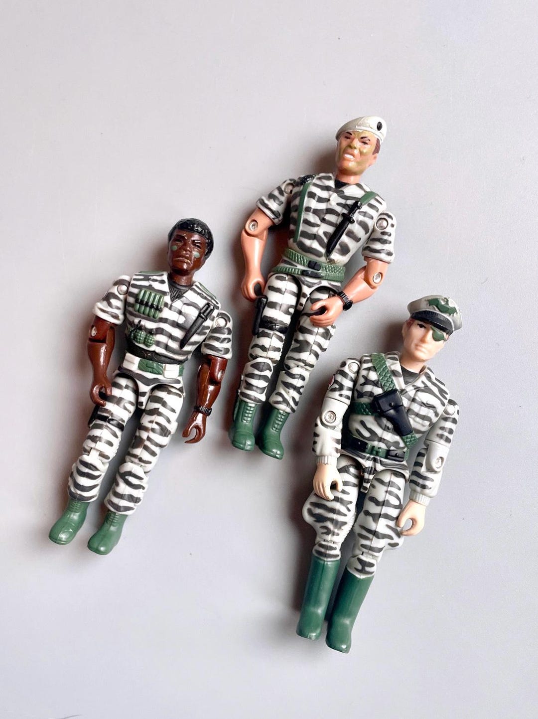 The Corps! Action Figures, Vintage Camo Army Action Figures Lanard 80's ...