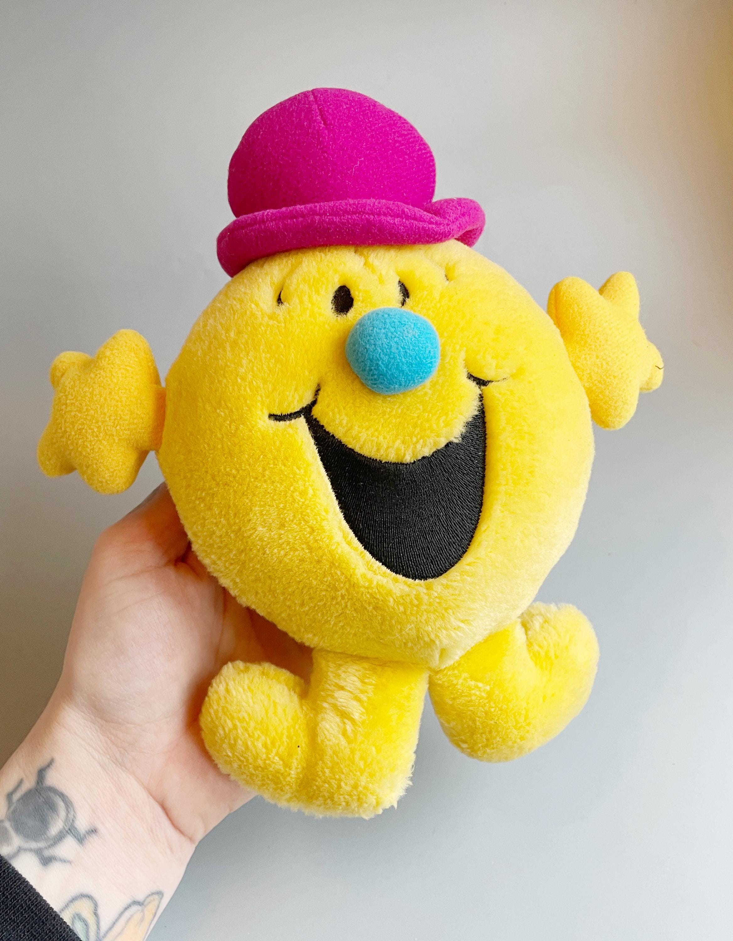 Mr Men Plush, CHOOSE YOUR OWN, Mr Happy Golden Bear 90's Retro Mr Men ...