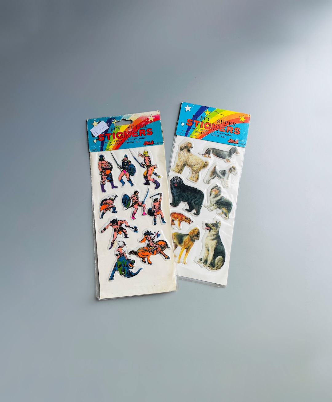 Vintage 80's Stickers, 90's Stickers, Retro Sealed Dog Stickers ...