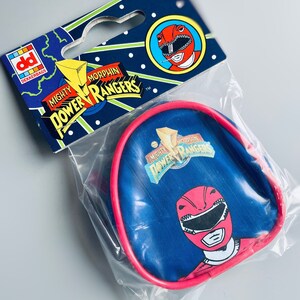 Power Rangers 90s Mini Coin Purse Back Pack, New Old Stock Original ...