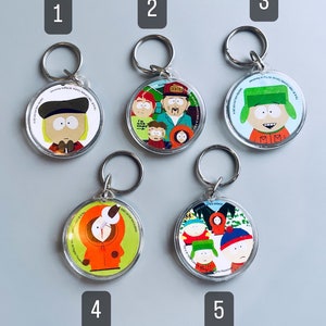 Vintage South Park Keyring, CHOOSE YOUR OWN, 1998 South Park Enamel ...