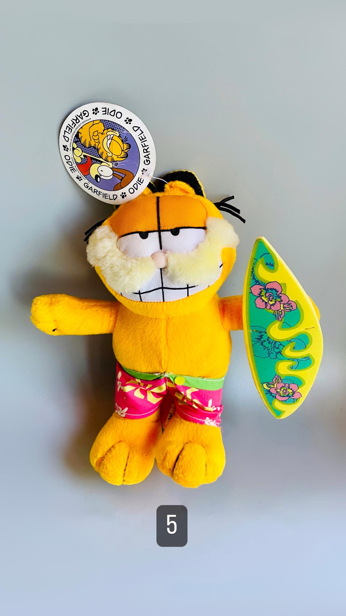 Vintage Garfield Plush, CHOOSE YOUR OWN, Retro 80's Garfield Plush ...