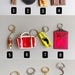 90’s Keychains- CHOOSE YOUR OWN- Nostalgic Keyrings, Novelty Food 80's ...
