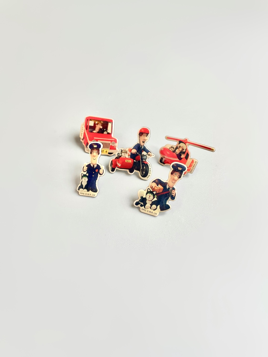 Postman Pat Pin Badge, CHOOSE YOUR OWN, Vintage Postman Pat Badges 2000 ...