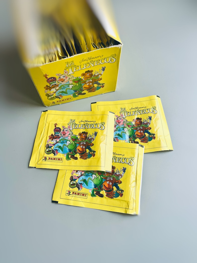 The Muppets Panini Stickers, Muppets Trading Cards Stickers, Jim ...
