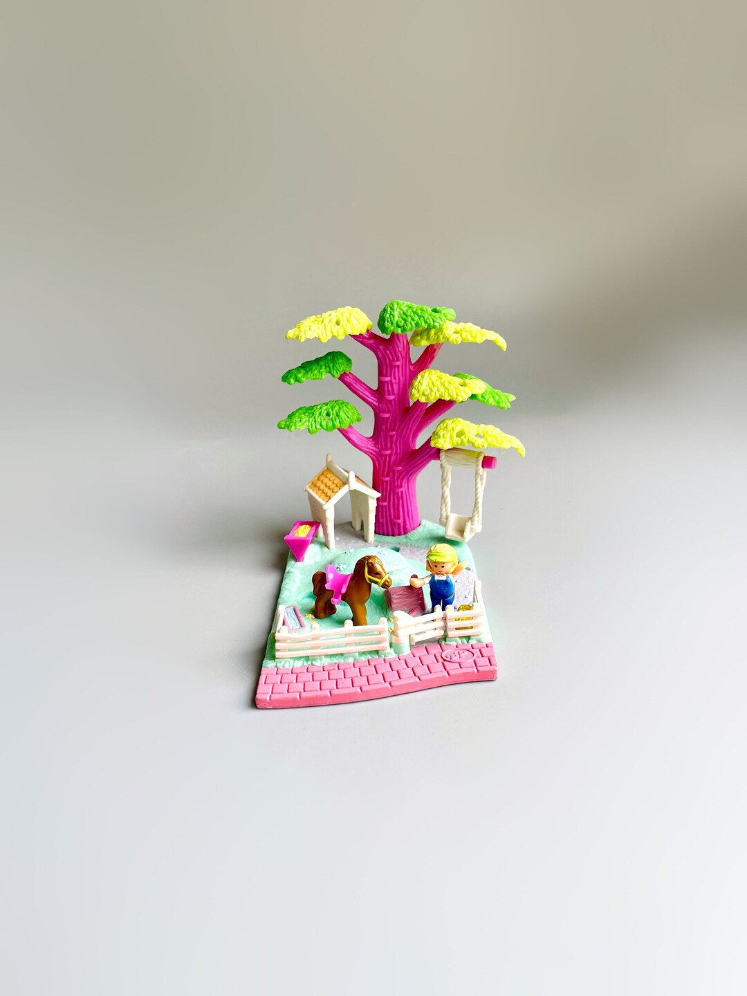 Polly Pocket Shady Tree Set COMPLETE, Vintage 90's Polly Pocket Tree ...