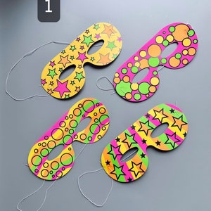 90's Kids Party Supplies, CHOOSE YOUR OWN, Vintage Party Wear, Neon ...