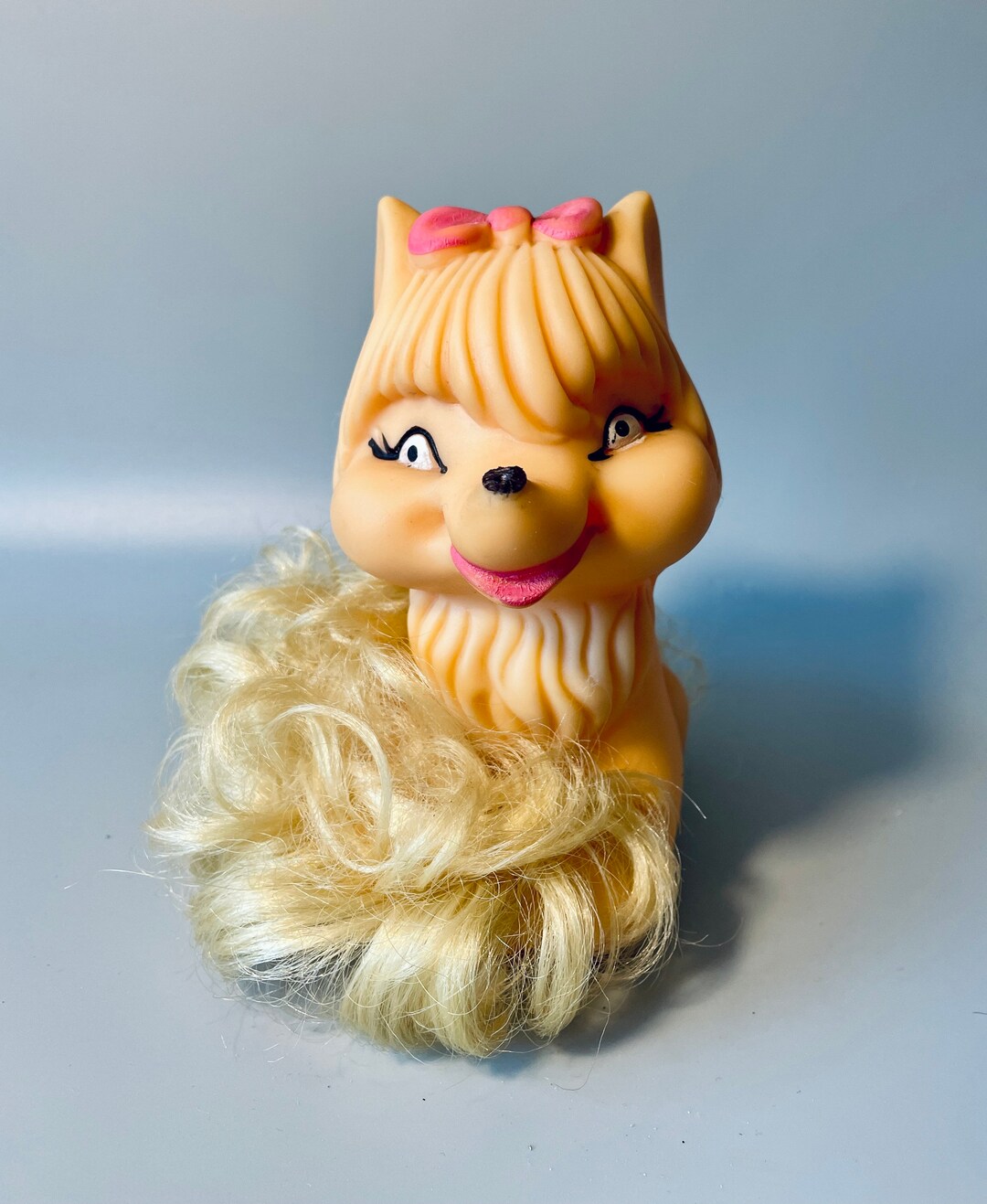 Strange Toy Fox, USSR Soviet Rubber Toy, Squeak Style Toy With Fur ...