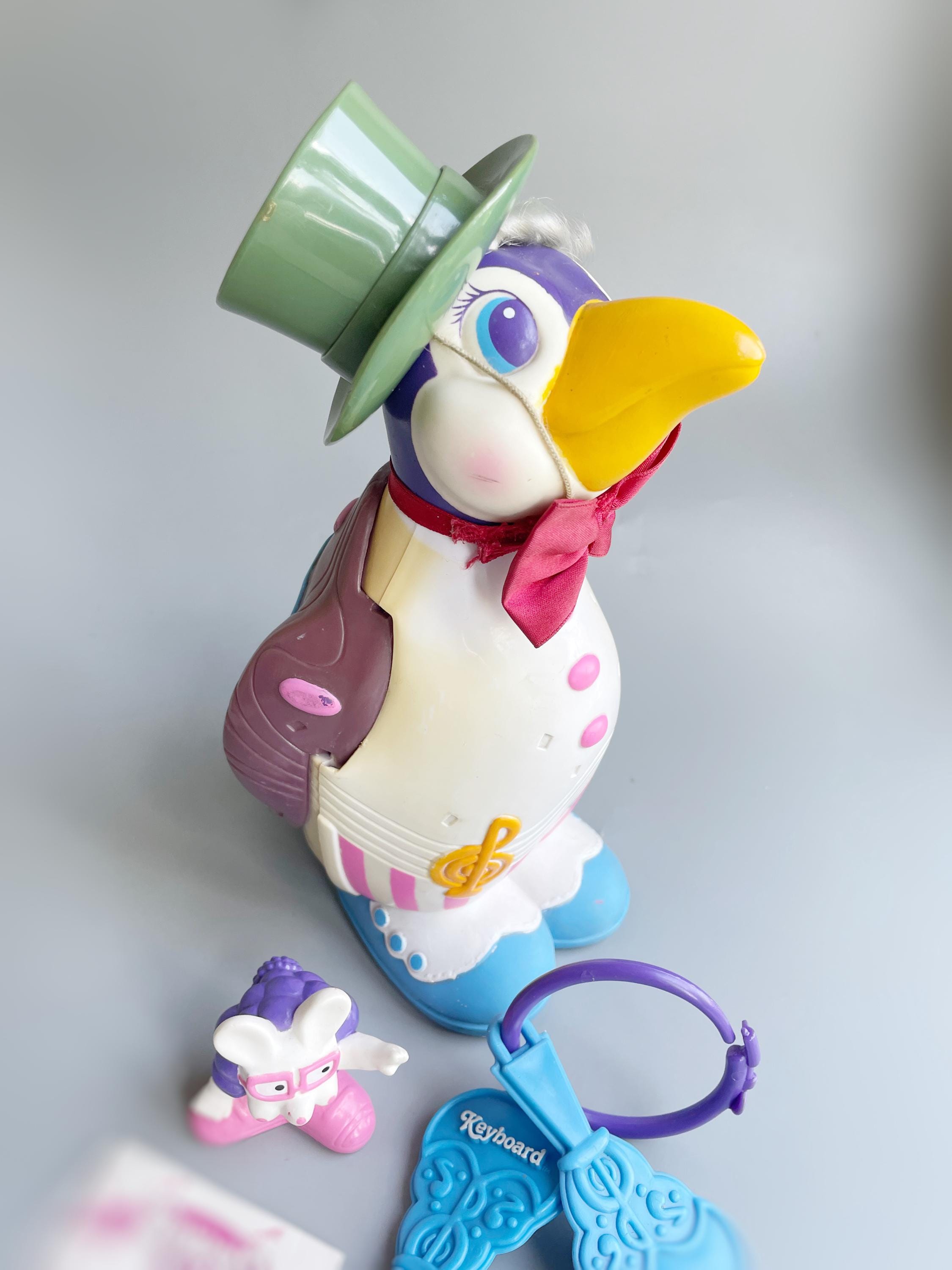 Keypers Keyboard Penguin COMPLETE, Vintage Tonka Keypers Penguin With ...