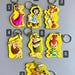The Flintstones Keychains, CHOOSE YOUR OWN, Vintage 90's Flintstones ...