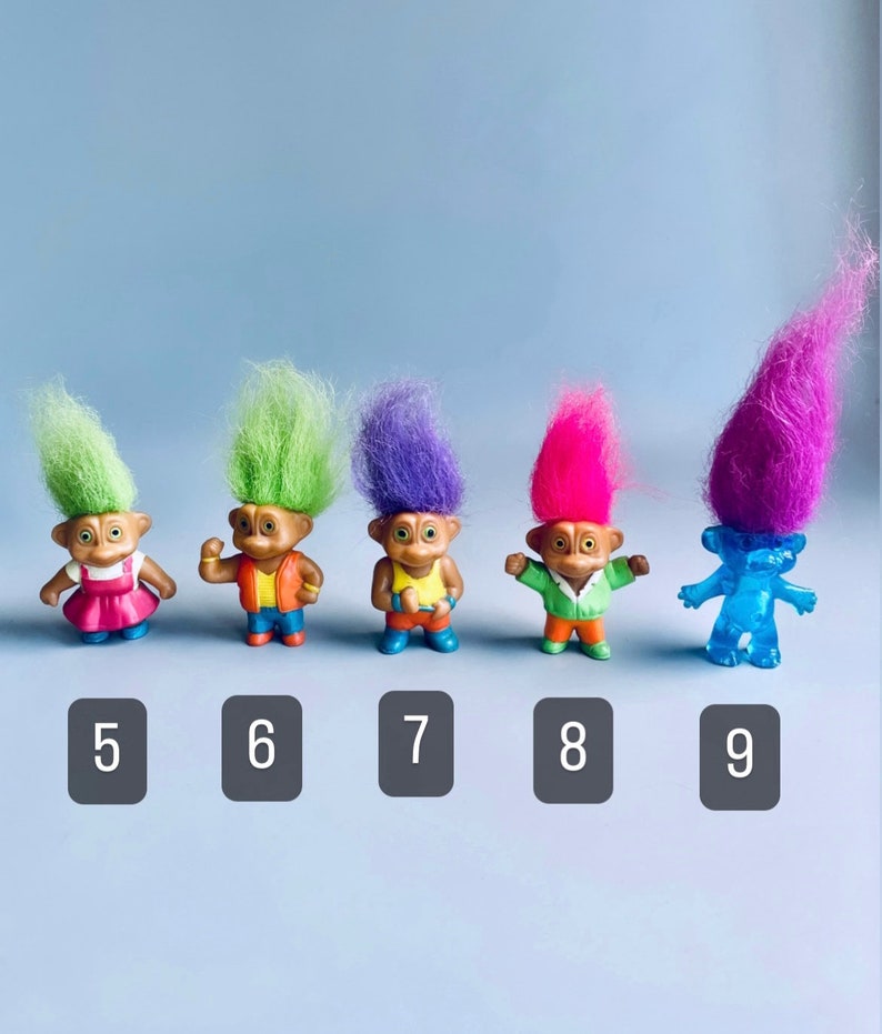 Vintage Soma Trolls, CHOOSE YOUR OWN, Small 90's Troll Dolls, Pick Your ...