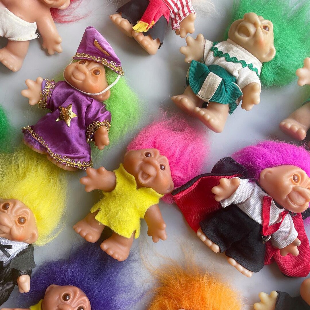 Vintage Dam Trolls, CHOOSE YOUR OWN, Dam Norfin Troll 90's 80’s Toys ...