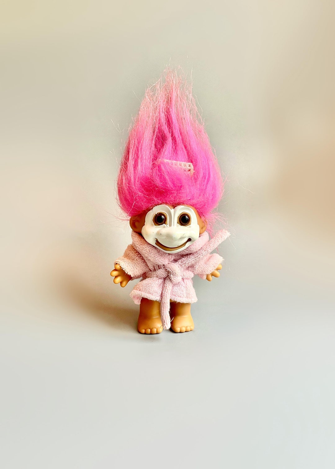 Russ Cold Cream Troll, Face Mask Troll With Hair Rollers, Spa Day Troll ...