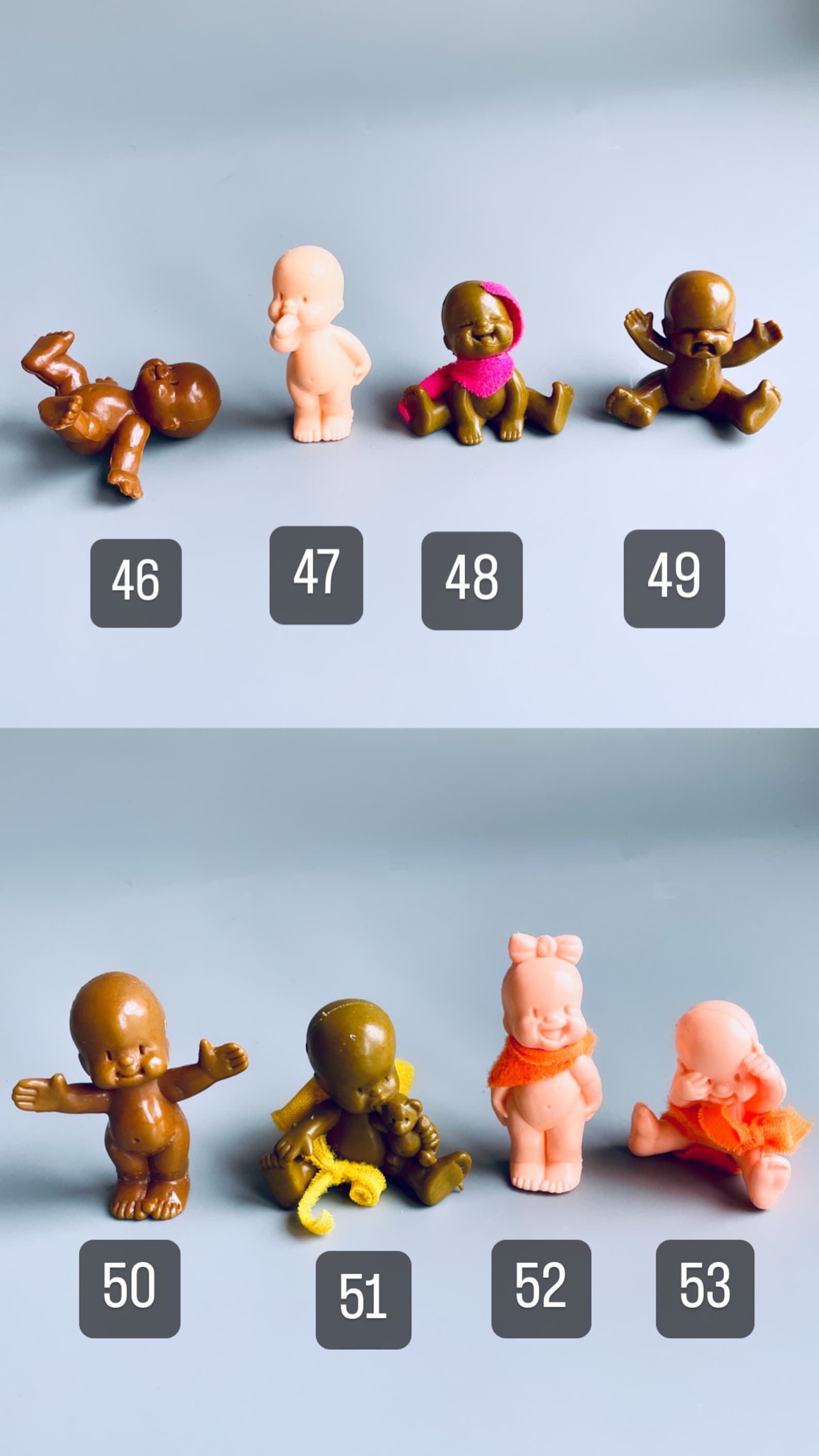 Hasbro Lil’ Babies Oodles| CHOOSE YOUR OWN | Vintage 80’s Tiny Plastic ...